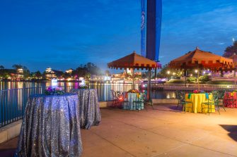 Our Crazy '80s Epcot Dinner Party - Disney Travel Babble