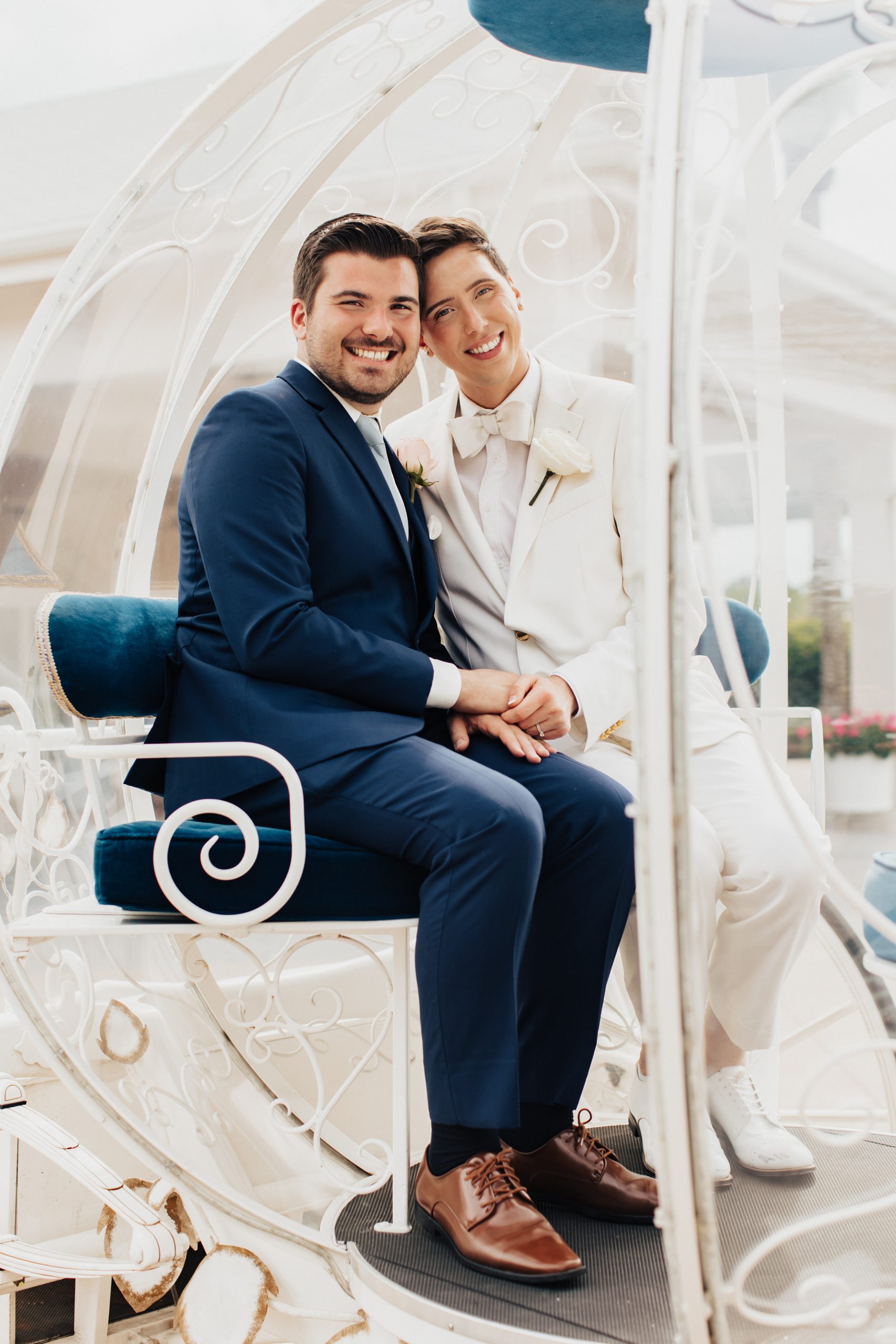 Disney wedding suit | Beachweddingtips.com