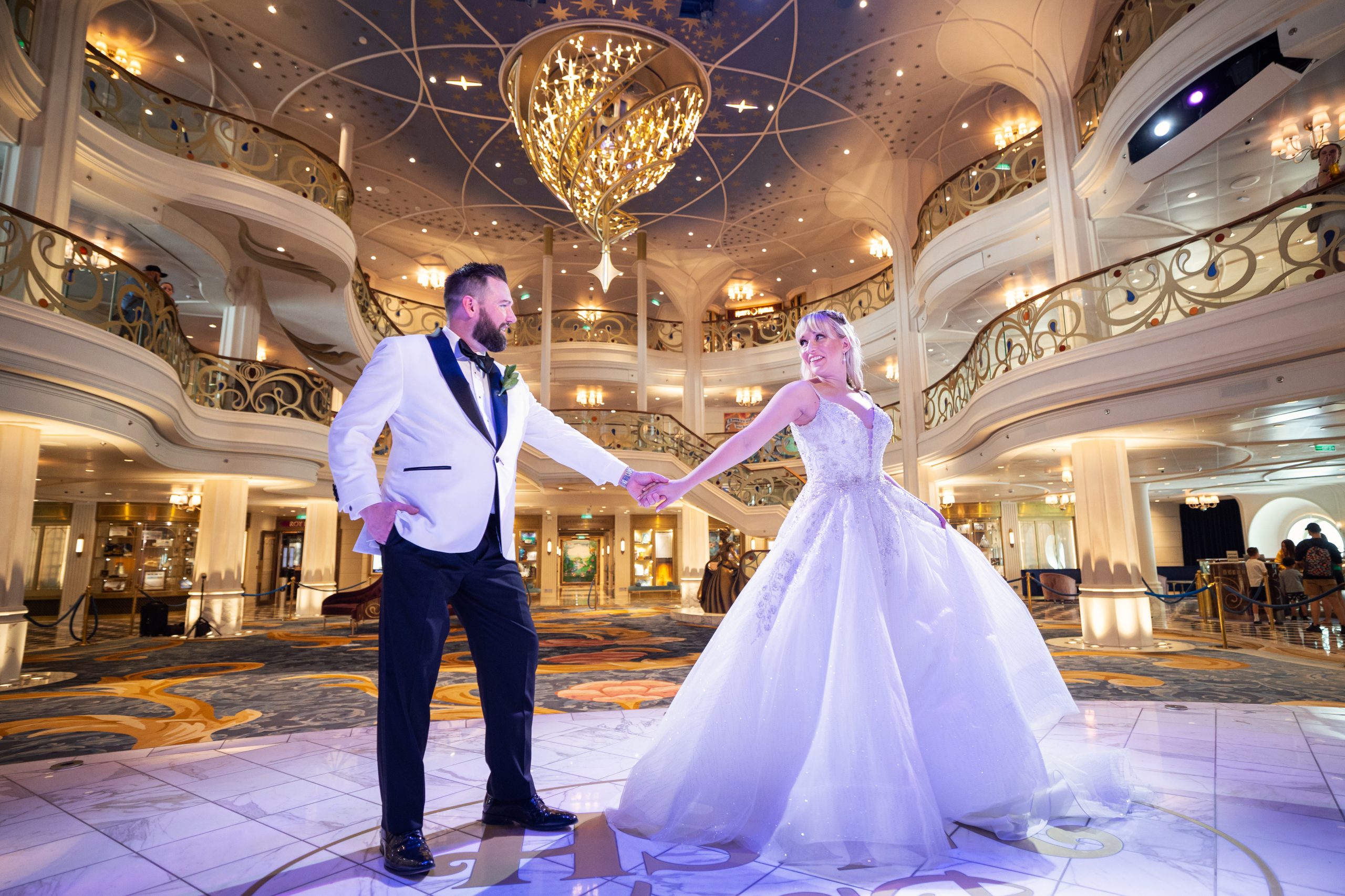 Allie and Neil's Disney Wish Cruise Wedding - Disney Wedding Podcast