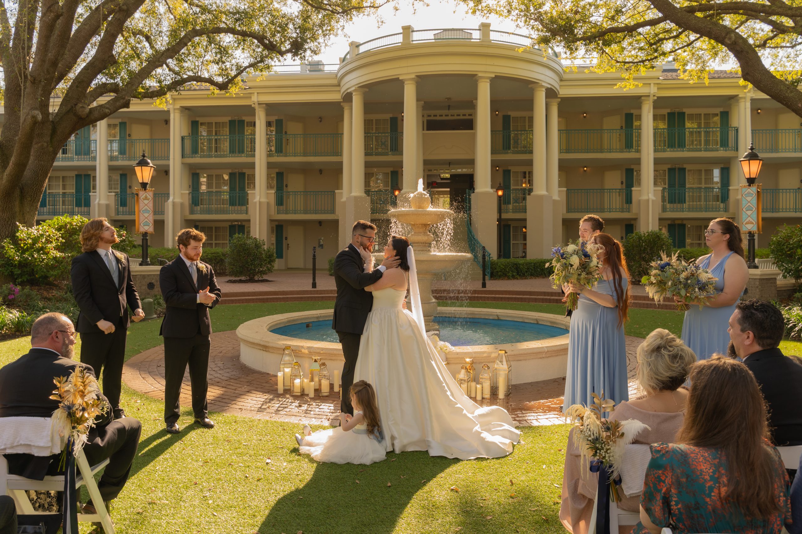 Candace & Louis' Oak Manor Lawn Wedding - Disney Wedding Podcast