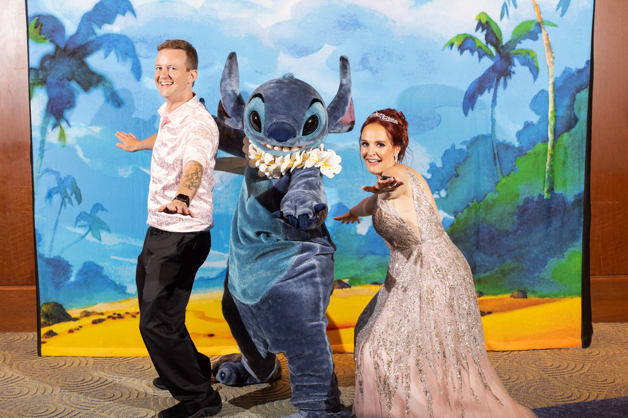 Stitch Backdrop • Fairytale Weddings Guide