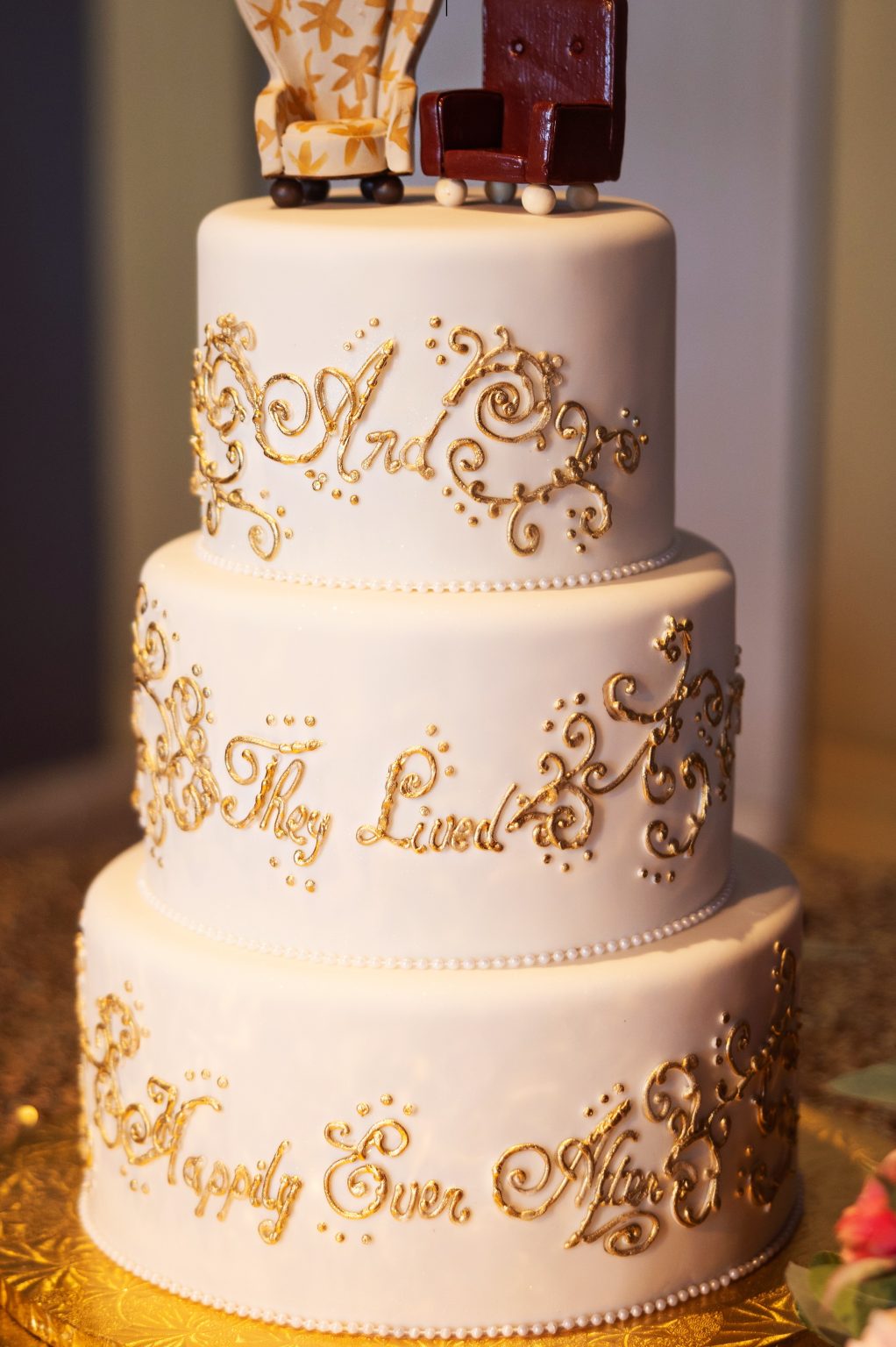 Wedding cake writing 60 photos - Astyledwedding.com
